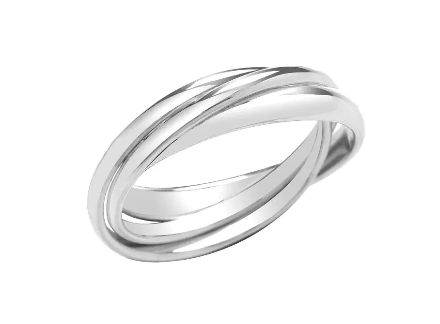 Ladies Silver Russian Rings | Shop Online Sarraf Jewellers UK