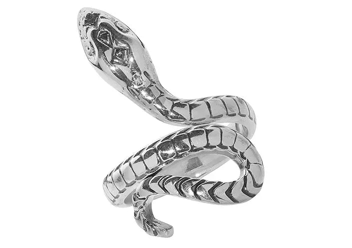 Ladies Silver Snake Rings | Shop Online Sarraf Jewellers UK